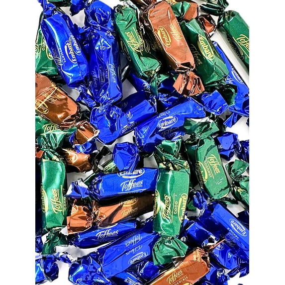 SweetGourmet Soft Toffees Assorted Candy Mix, Chocolate, Vanilla and ...