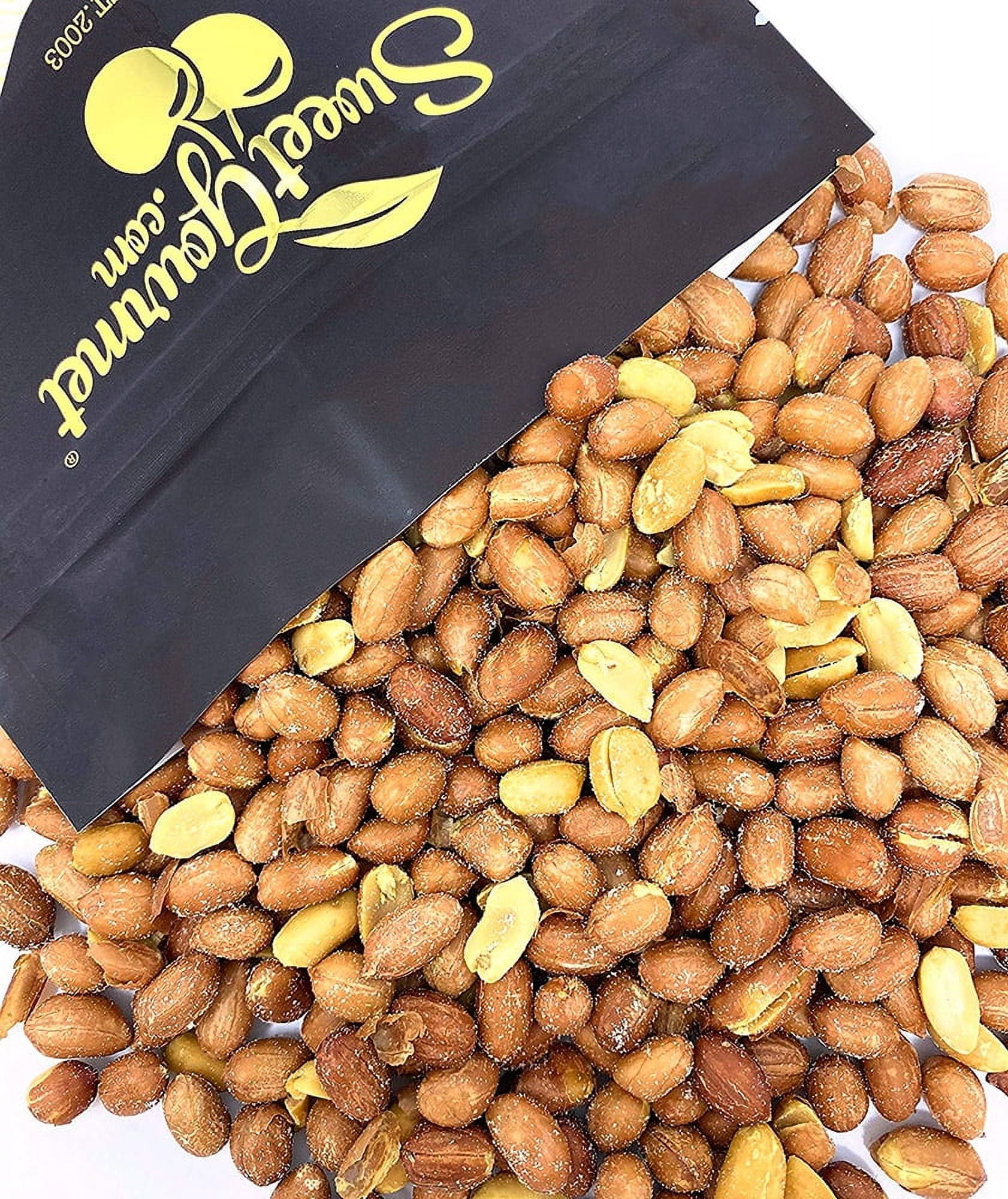 SweetGourmet, Freshly Roasted & Salted Spanish Peanuts with Resealable ...