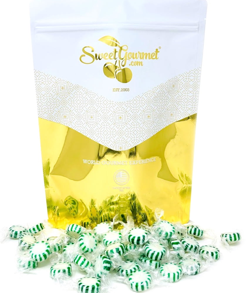 SweetGourmet Arcor Spearmint Green Starlights | Individually Wrapped ...