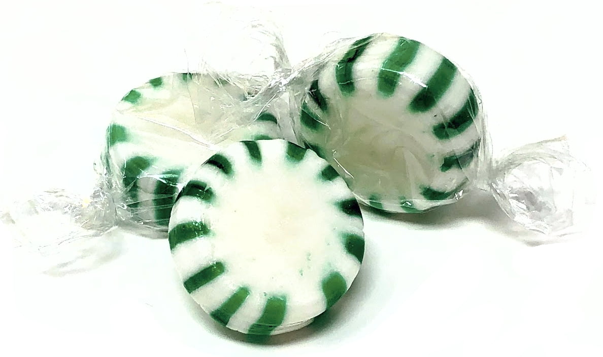 SweetGourmet Arcor Spearmint Green Starlights | Individually Wrapped ...