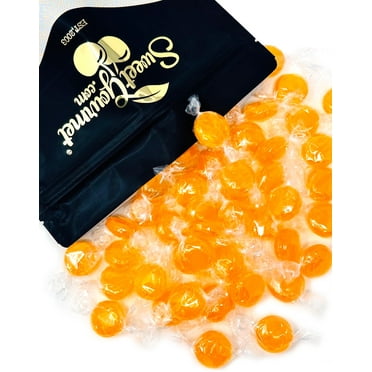 Butterscotch Hard Candy Discs Buttons - 1 Pound Individually Wrapped ...