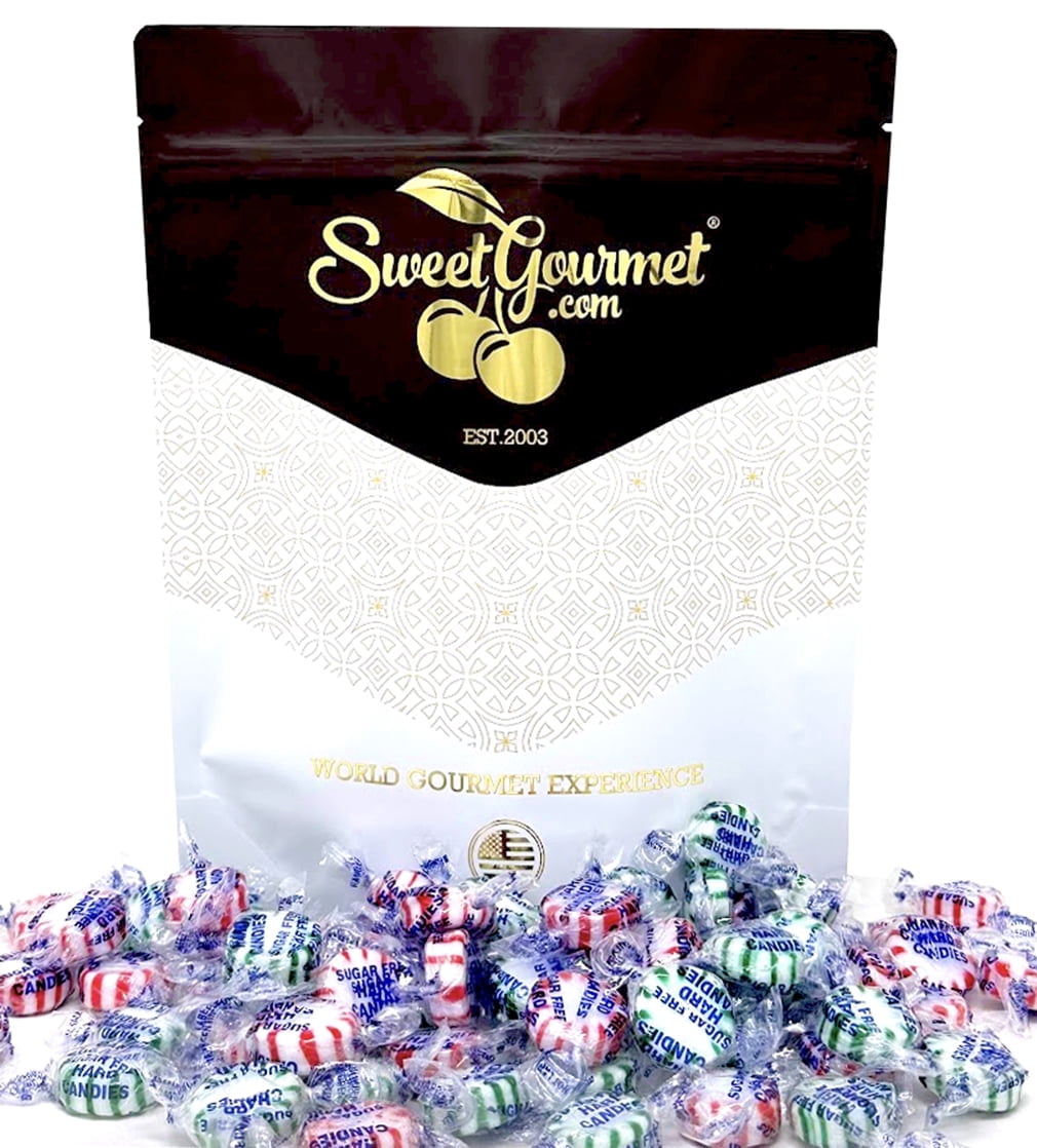 SweetGourmet Sugar-Free Christmas Starlights, Spearmint Peppermint ...