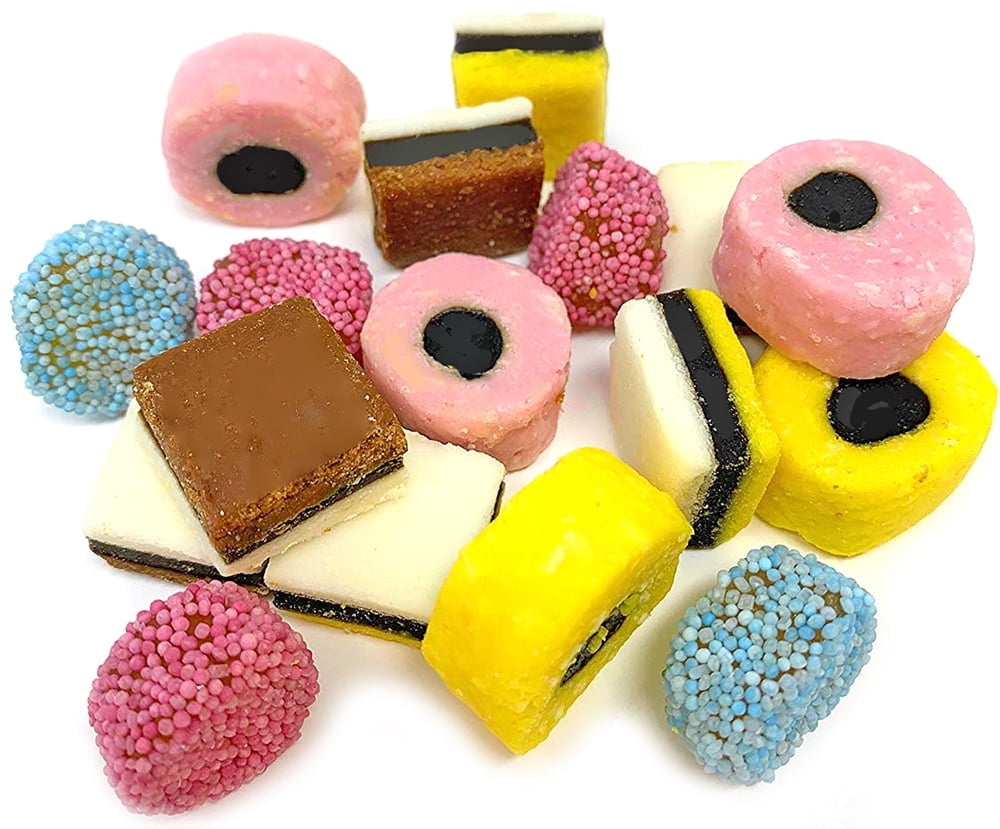 SweetGourmet California-Style Licorice Allsorts | Candy Mix From England | All-Natural Colors ...