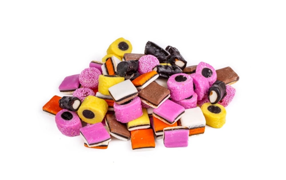 SweetGourmet Dutch Style All-Natural Licorice Allsorts | Natural Colors ...