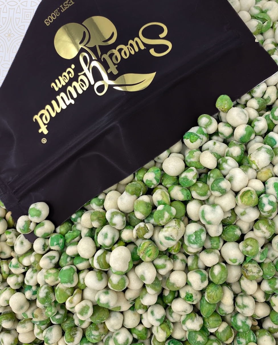SweetGourmet Wasabi Green Peas | Healthy Snacks | 2 Pounds - Walmart.com