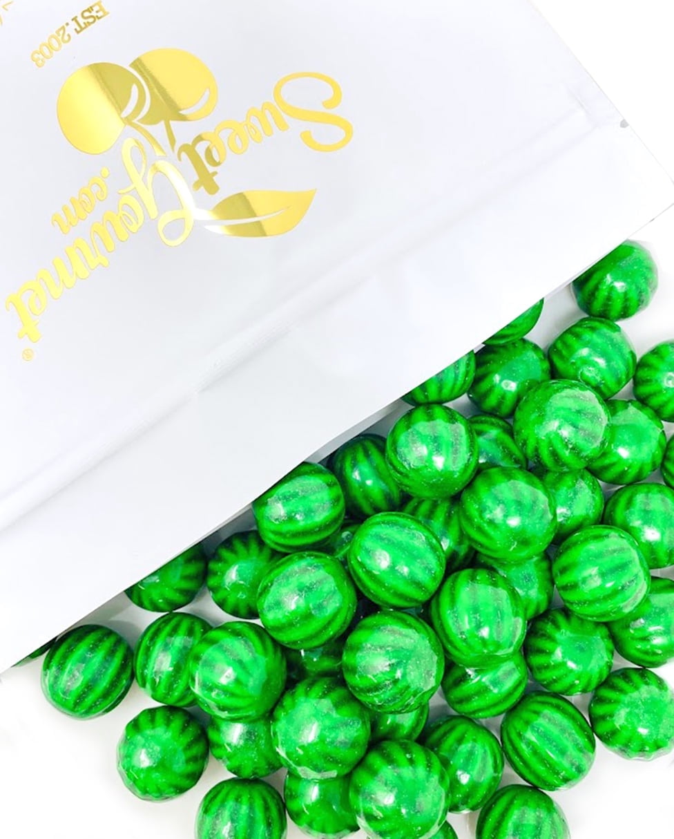 Dubble Bubble Round Watermelon Gumballs, 1 inch, Bulk Bags, 3 Pounds ...
