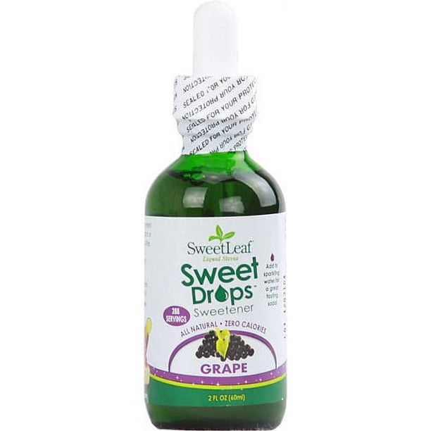 SweetLeaf Liquid Stevia Grape for Office Breakrooms - Walmart Business ...