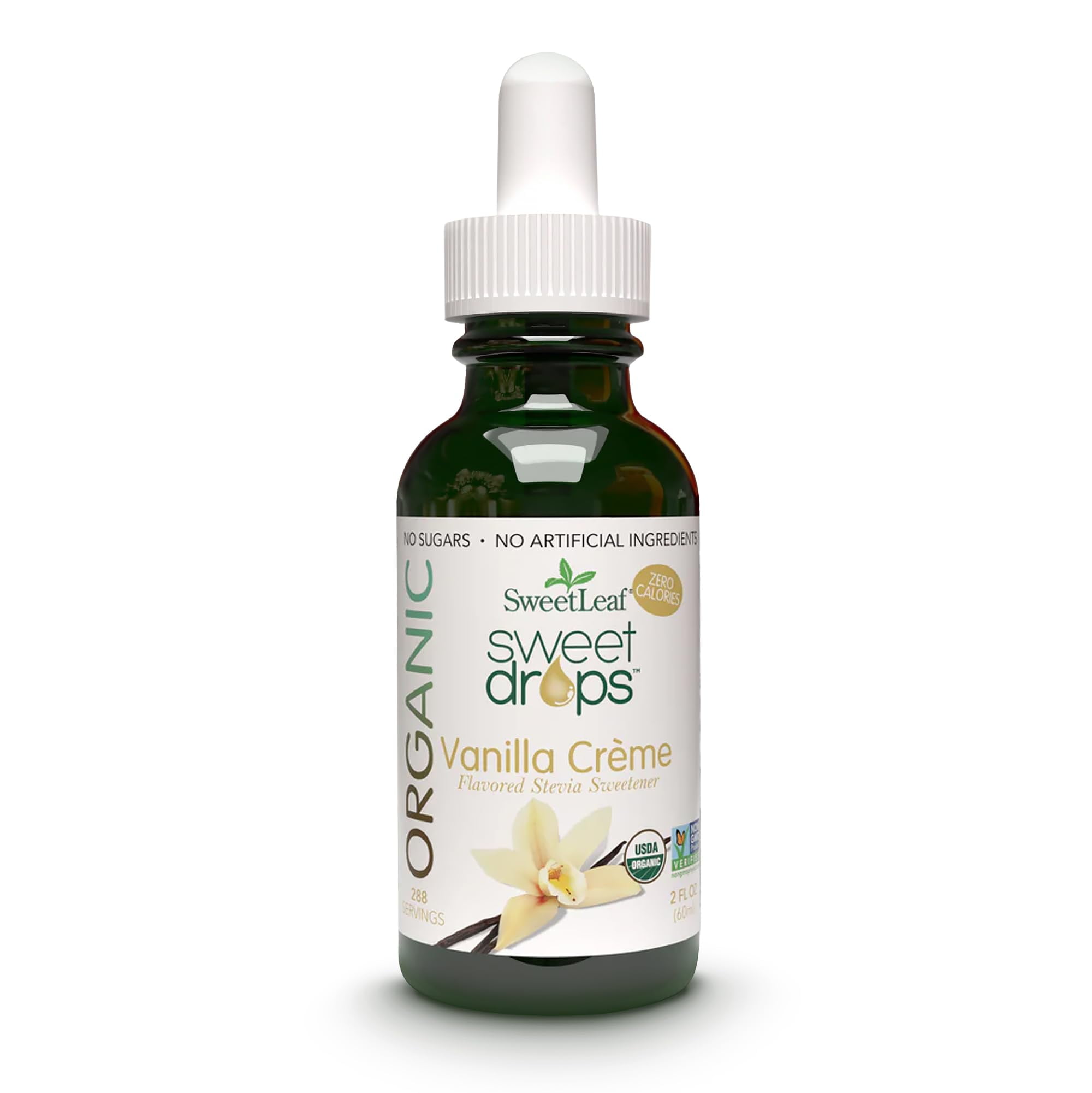SweetLeaf Organic Sweet Drops VTF5 - Flavored Stevia Liquid Sweetener ...
