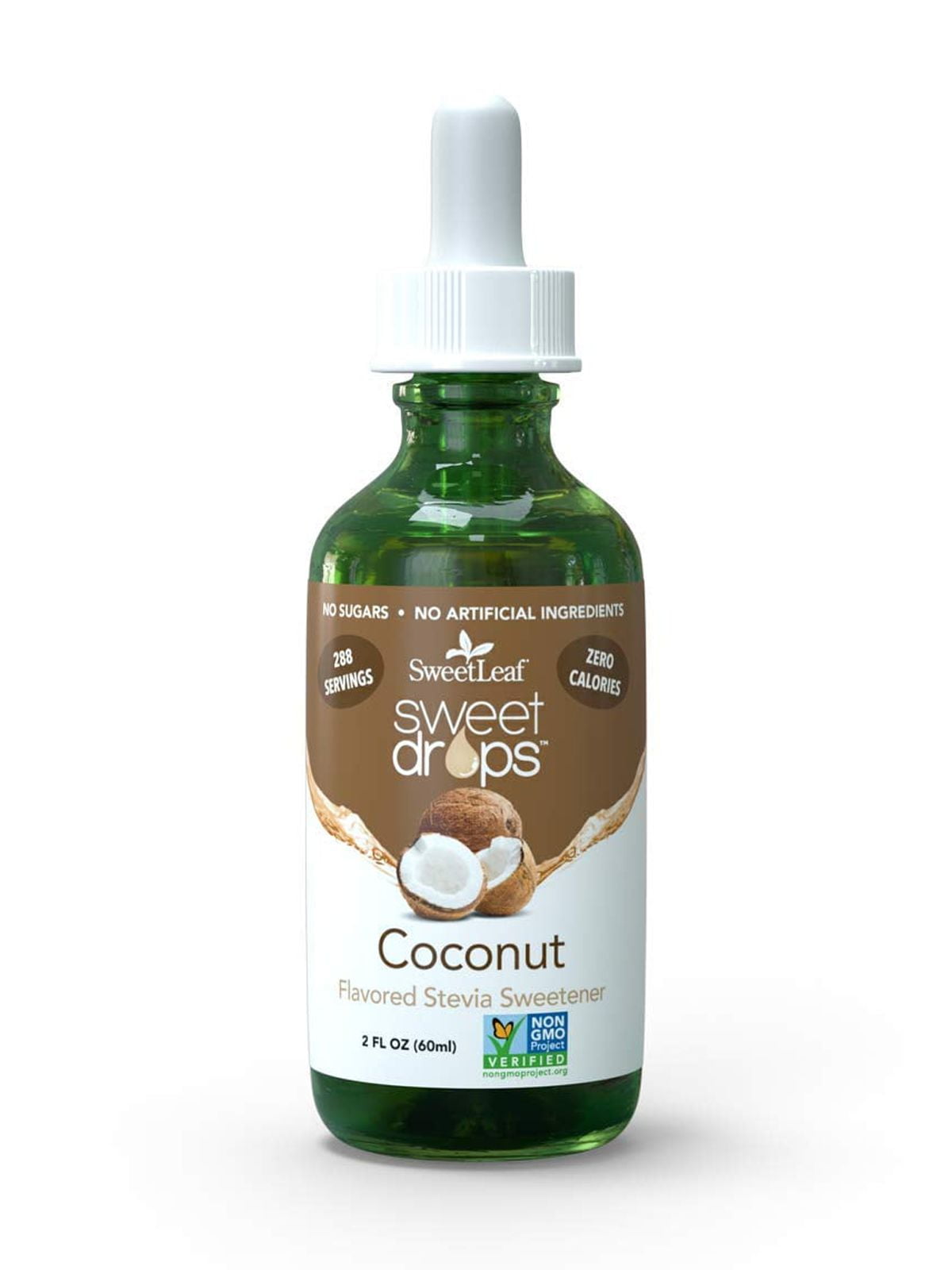 SweetLeaf Stevia Liquid Drops Coconut 2 oz (Pack of 3) - Walmart.com