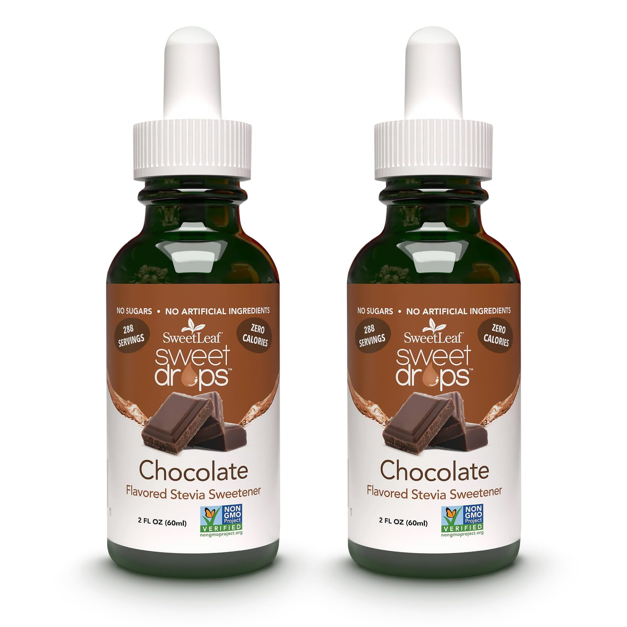 SweetLeaf Stevia Liquid Sweet IEF31 Drops - Chocolate Flavored Drops ...