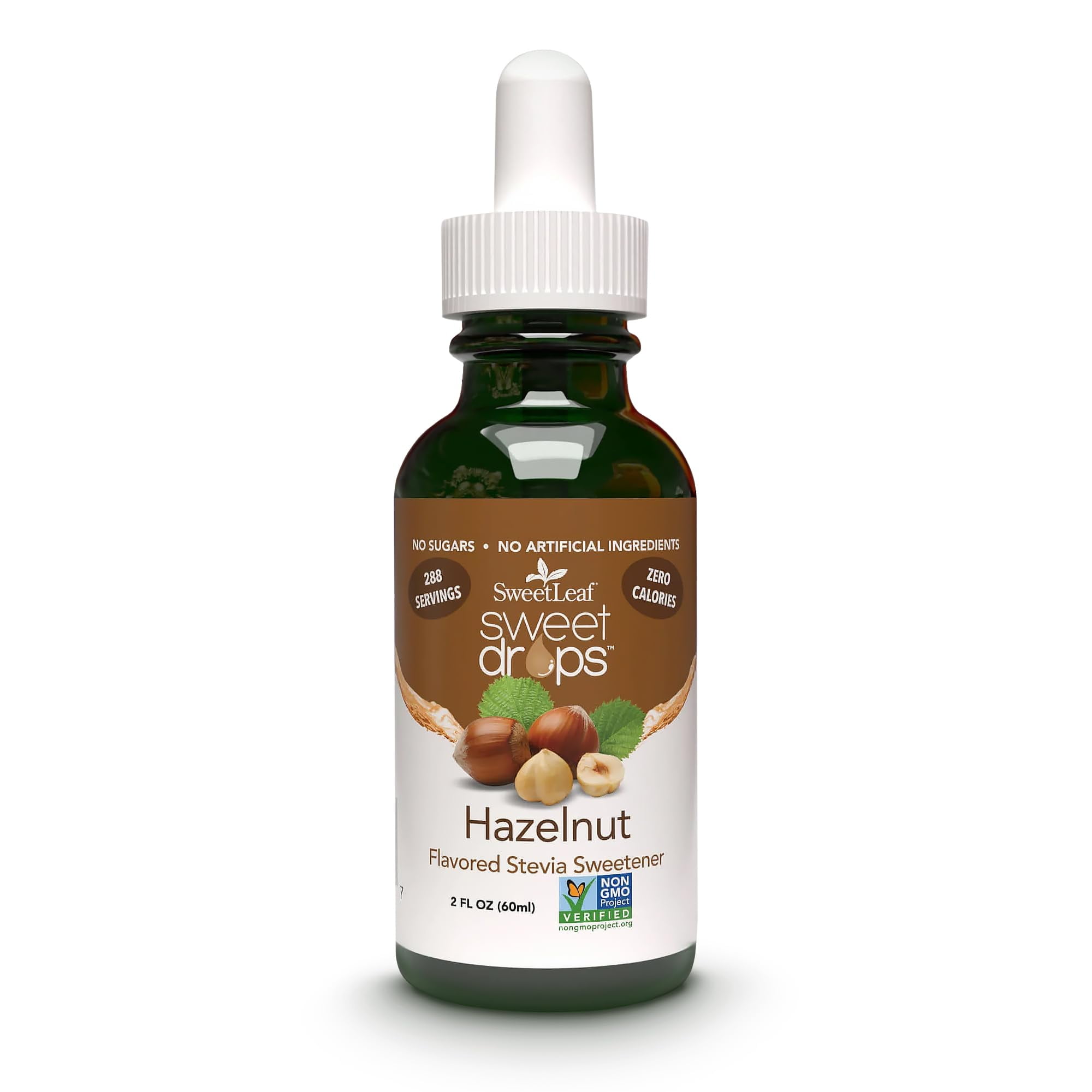 SweetLeaf Stevia Liquid Sweet IEF31 Drops - Hazelnut Flavored Drops ...
