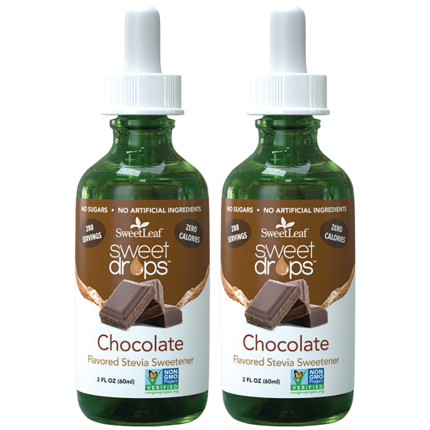 SweetLeaf Stevia Liquid Sweet OKA4 Drops - Chocolate Flavored Drops ...