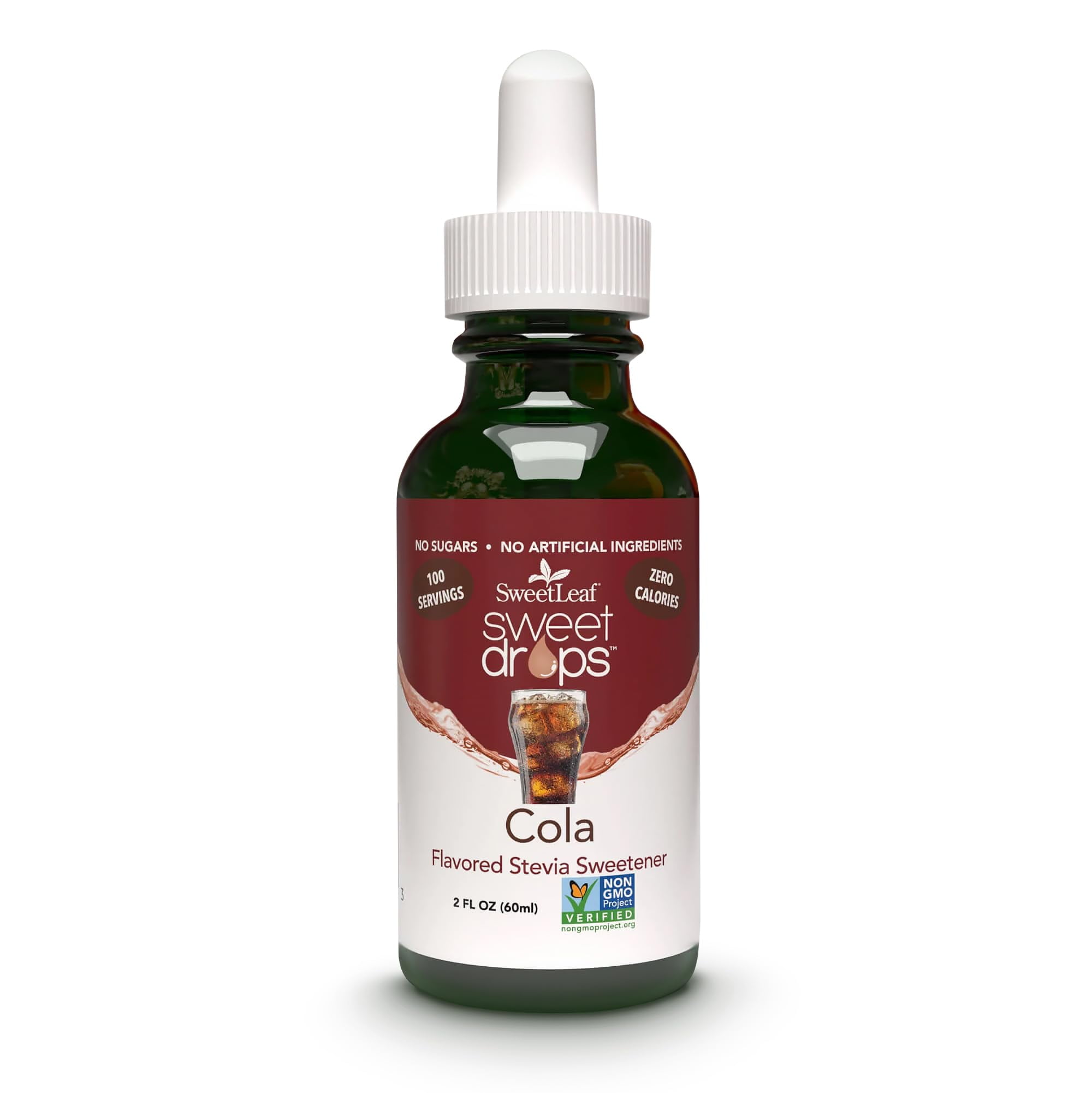 SweetLeaf Stevia Sweet Drops JKF25 Cola - Liquid Stevia Drops Sweetener ...