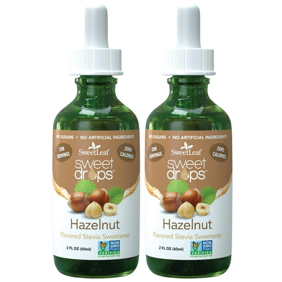 SweetLeaf Sweet Drops - GGA1 Flavored Liquid Sweetener, Extract, Zero ...