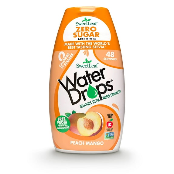SweetLeaf Water Flavoring Drops- OKA4 Stevia Water Enhancer, Sugar Zero ...