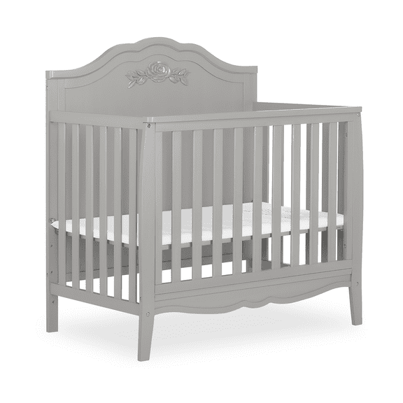 Fizzy Baby Modern Mini Crib for Small Spaces with 3-Position Mattress ...