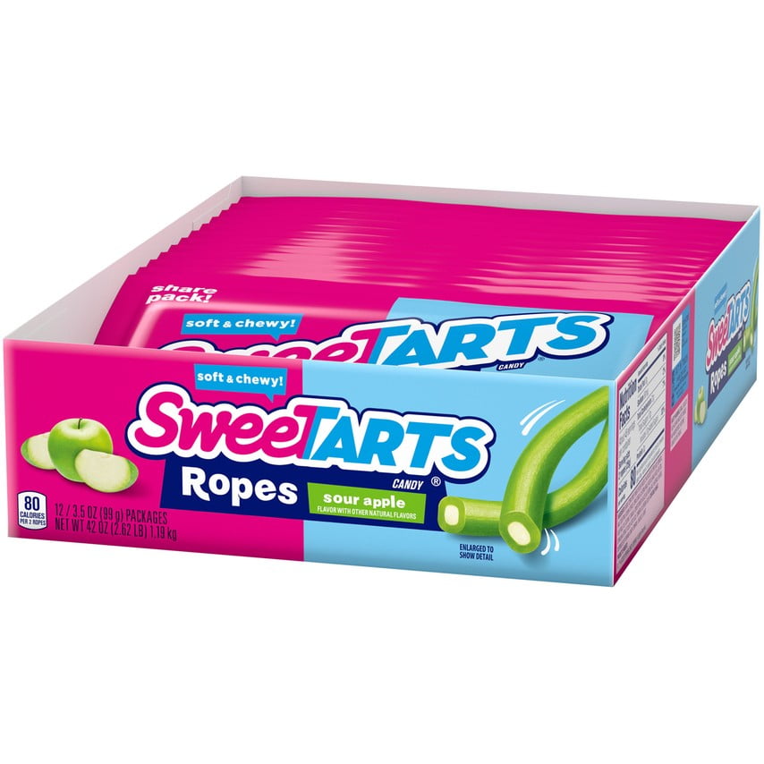Sweetart Rope Green Apple 3.5 oz. Bag - Walmart.com