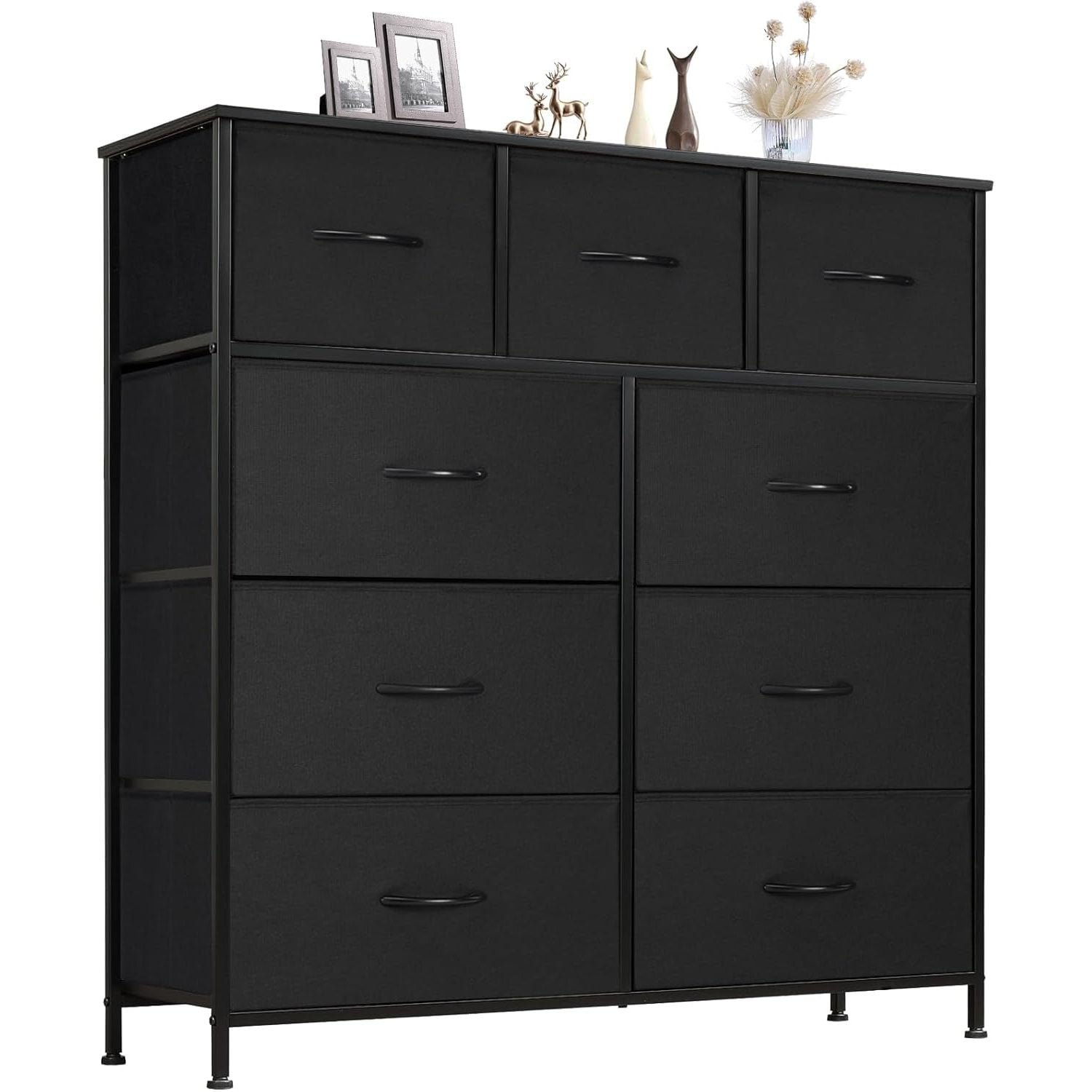 Sweetcrispy 9 Drawers Dresser for Bedroom, Kidsroom Furniture, Tall ...