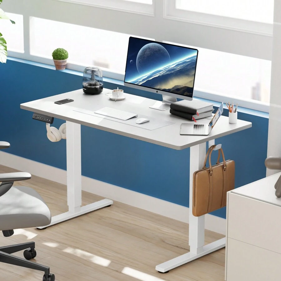 Sweetcrispy Electric Standing Computer Desk - Ergonomic Adjustable ...