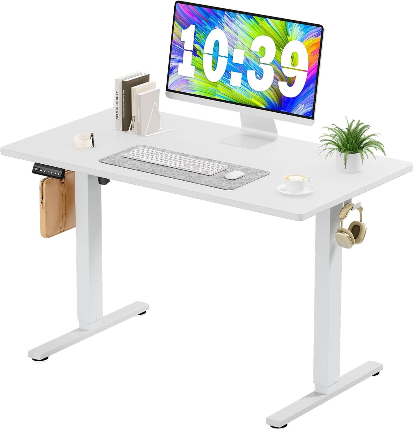 Sweetcrispy Electric Standing Desk - 40 x 24 inch Adjustable Height Sit ...