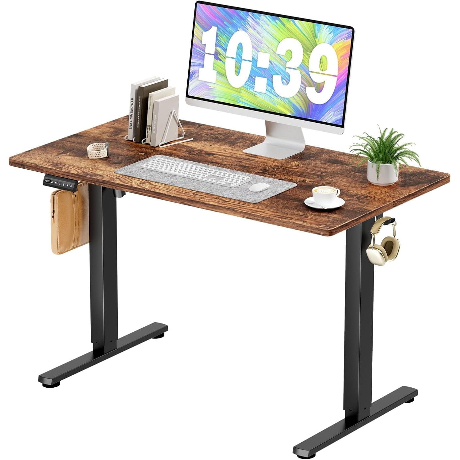 Sweetcrispy L Shaped Computer Corner PC Gaming Desk Table with CPU ...