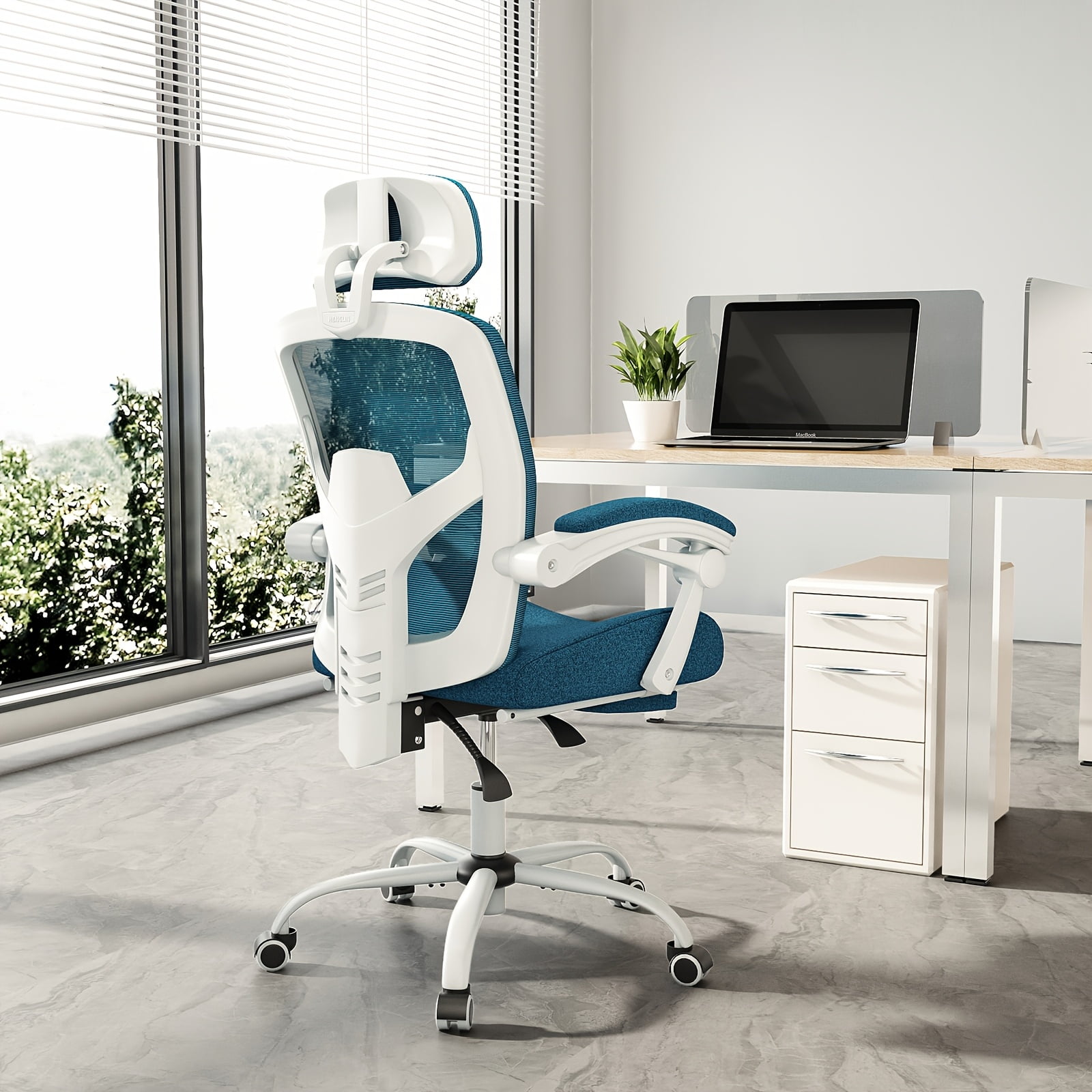 Sweetcrispy Office Computer Desk Chair, Ergonomic High-Back Gaming ...