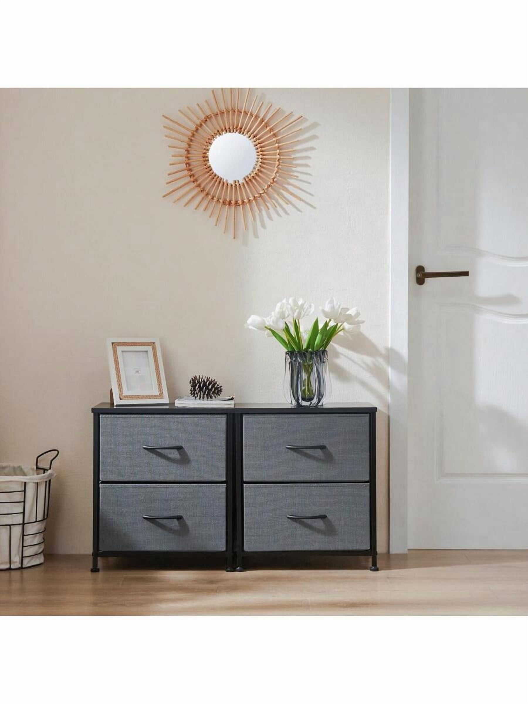 Sweetcrispy Sweetcrispy Nightstand Set Of 2, End Tables With 2 Storage ...