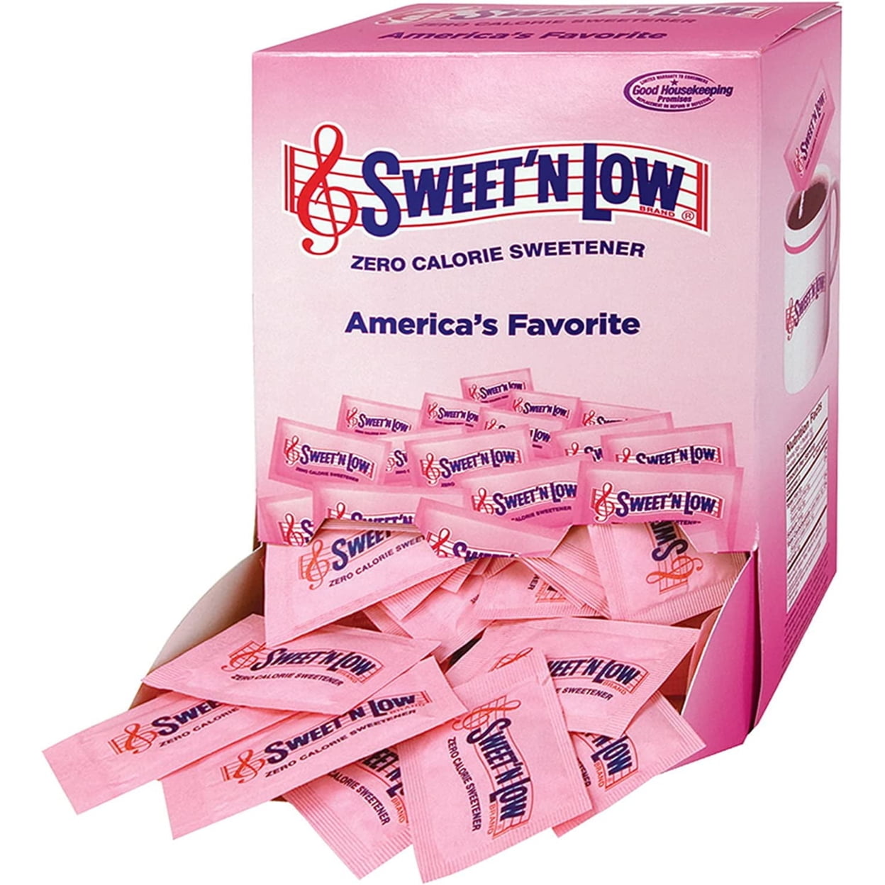 Sweet'N Low Sweetener Packets, Box of 400 Packets - Walmart.com