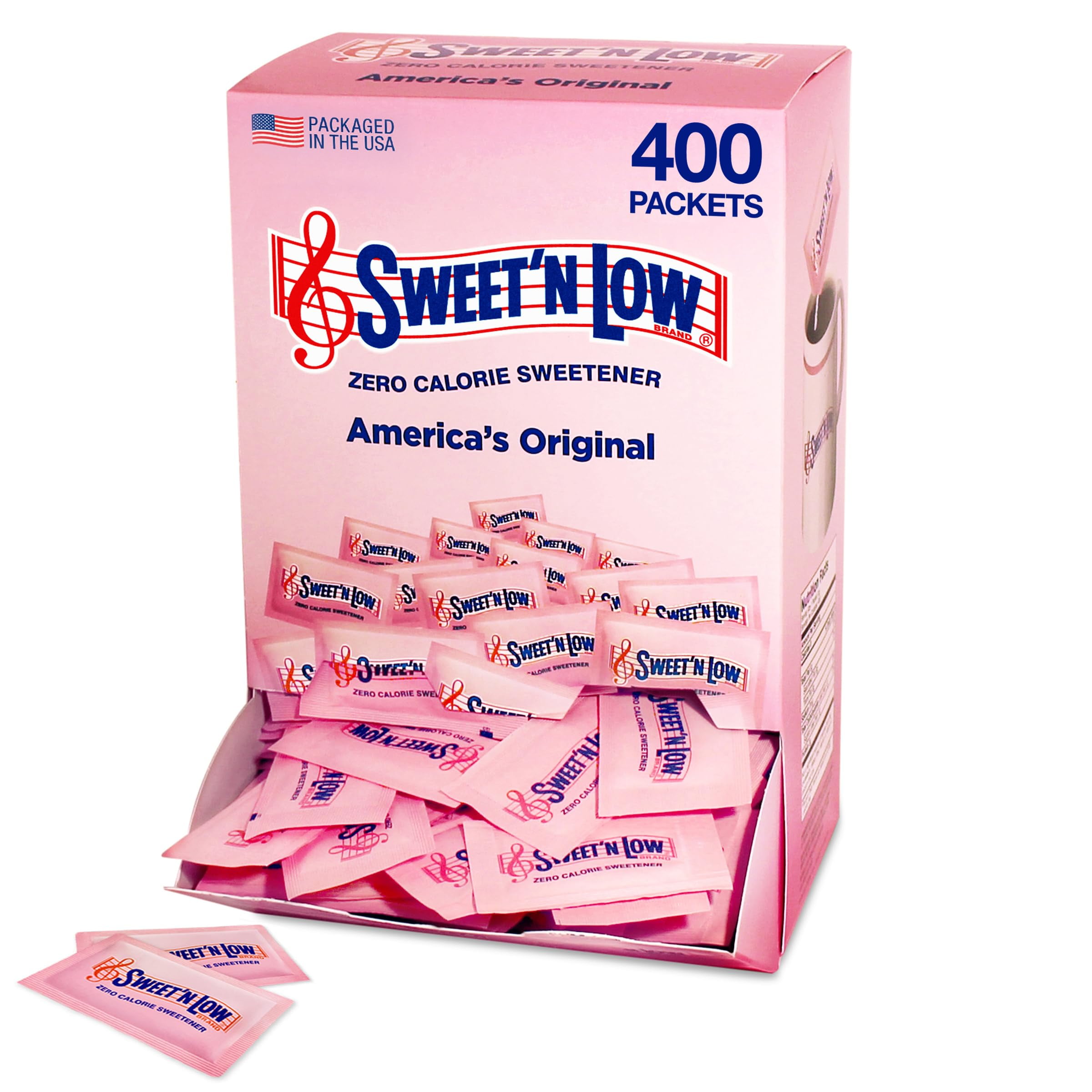 Sweetener Packets, Sweet'N Low, DEF29 Box Of 400 Packets - Walmart.com