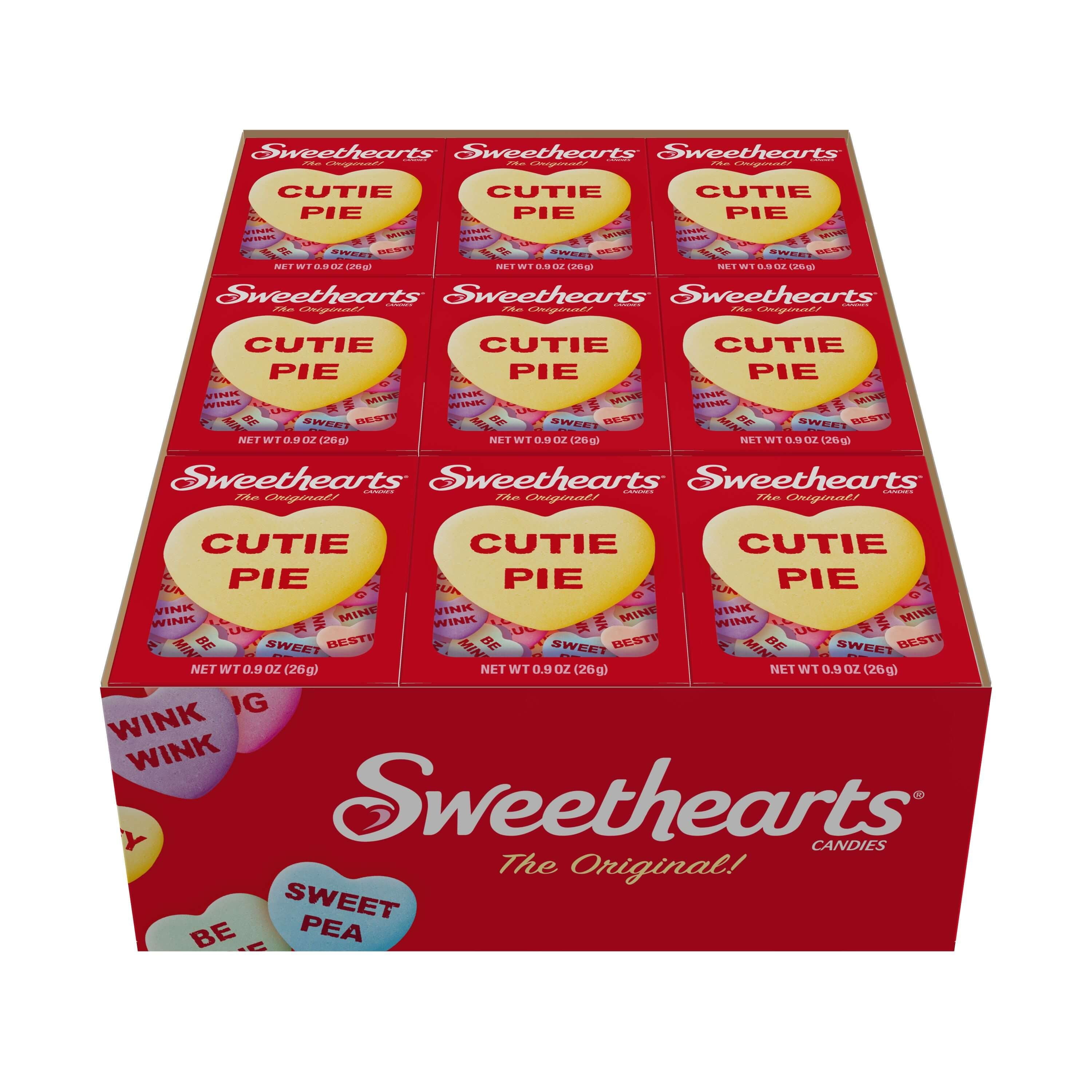 Sweethearts Candies, 36 Count 0.9 oz Boxes, Gluten-Free Snacks for ...