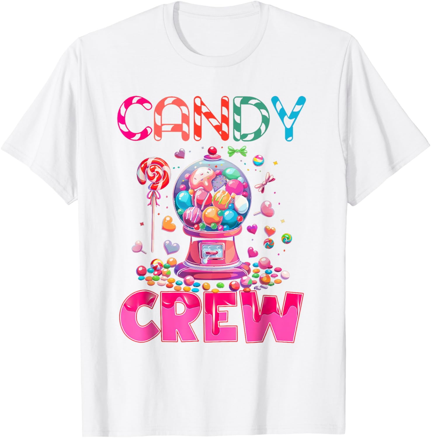 Sweetie Candy Squad Candy Land Candy Crew Halloween T-Shirt - Walmart.com