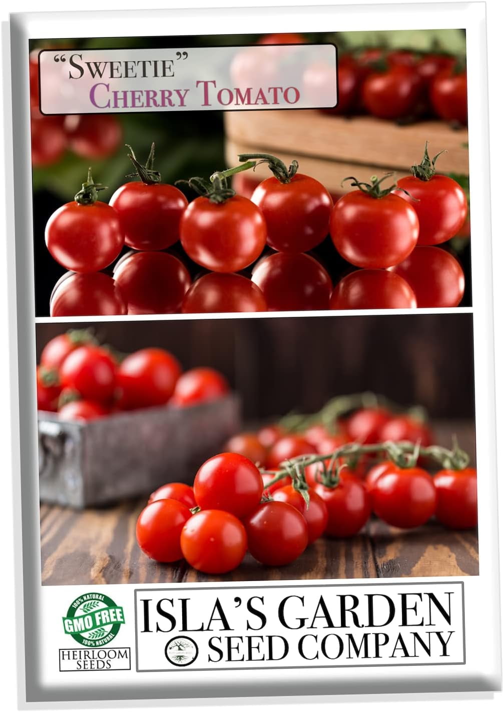 Sweetie Cherry Tomato Seeds – 200 Seeds Per Packet, Non-GMO, Heirloom ...