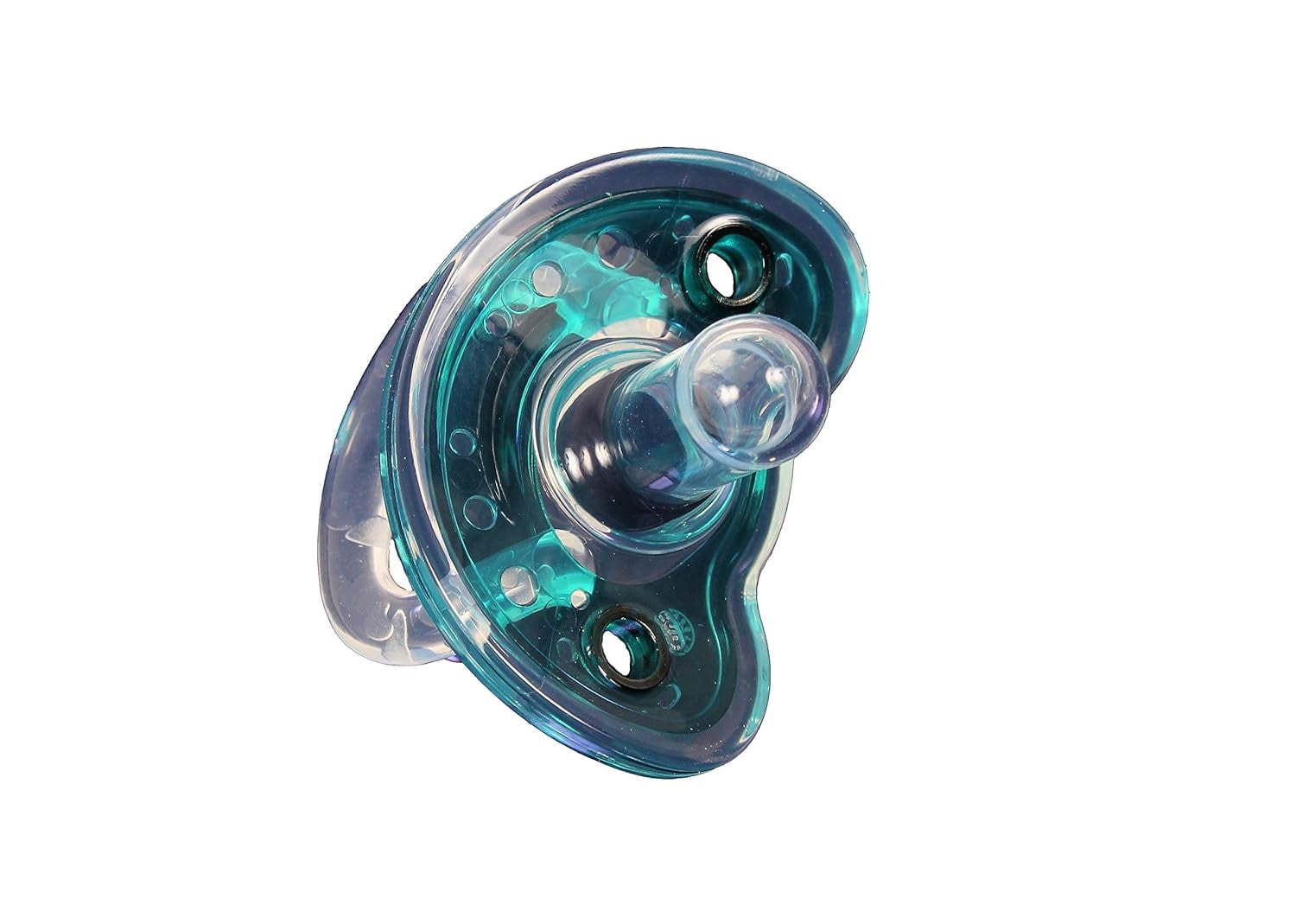 Sweetie Silicone Pacifier Refuser Soother 2 count (Turquoise) - Walmart.com