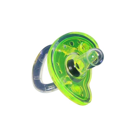 Sweetie Silicone Pacifier Refuser Soother 2 Count (Yellow) - Walmart.com