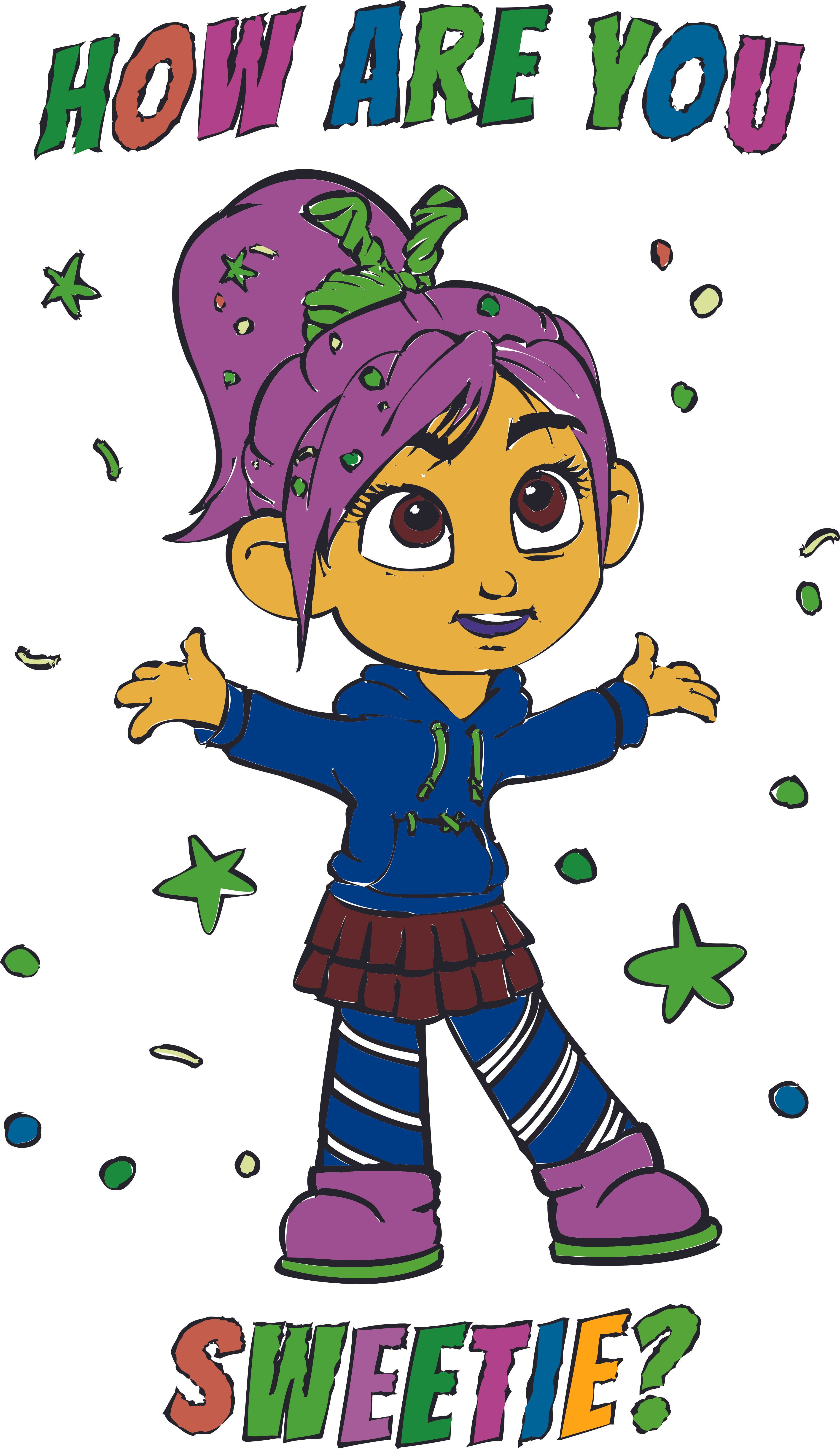 Sweetie Vanellope Wreck It Ralph Cartoon Decors Wall Sticker Art Design ...