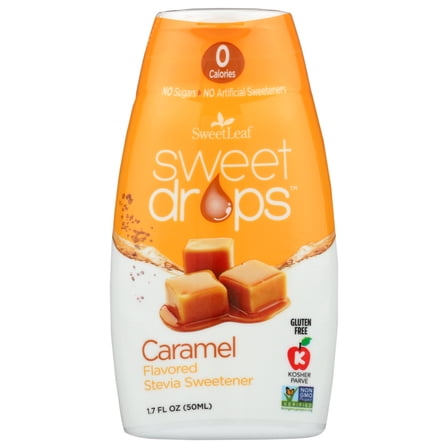SweetLeaf Sweet Drops Liquid Stevia Variety 5 Pack, 1.7 fl oz, Flavored ...