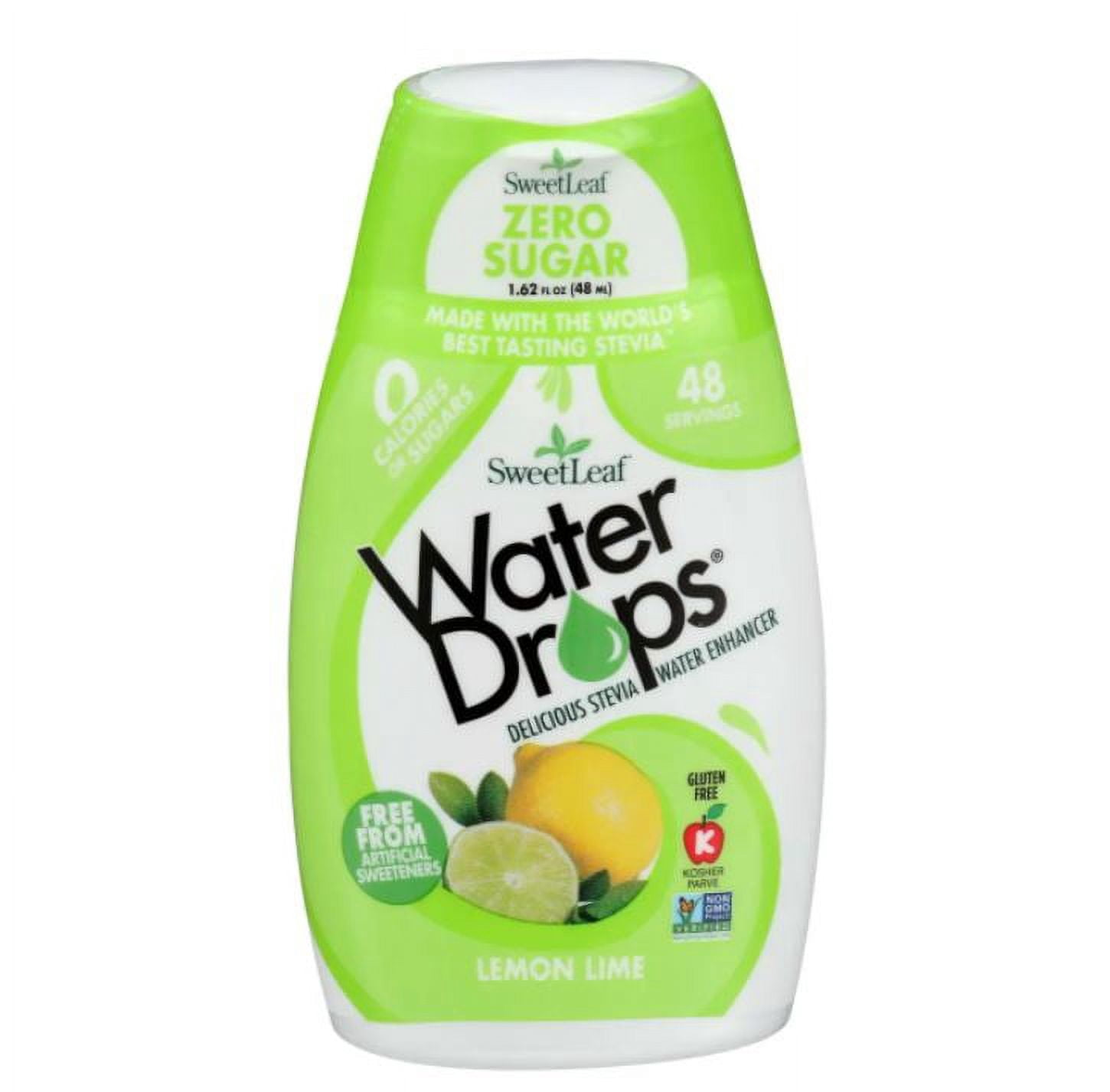 Sweetleaf Stevia Natural Water Drops Lemon Lime, 1.62 Ounce - Pack Of 3 ...