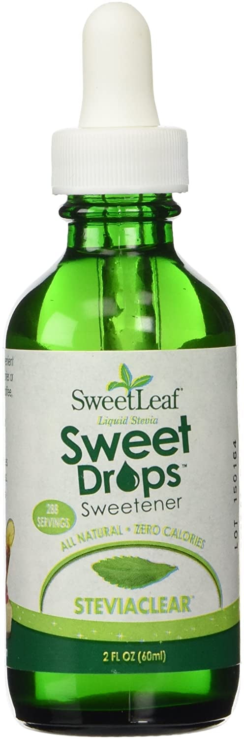 Sweetleaf Stevia Stevia Extract - Clear Liquid 2 oz Pack of 2 - Walmart.com