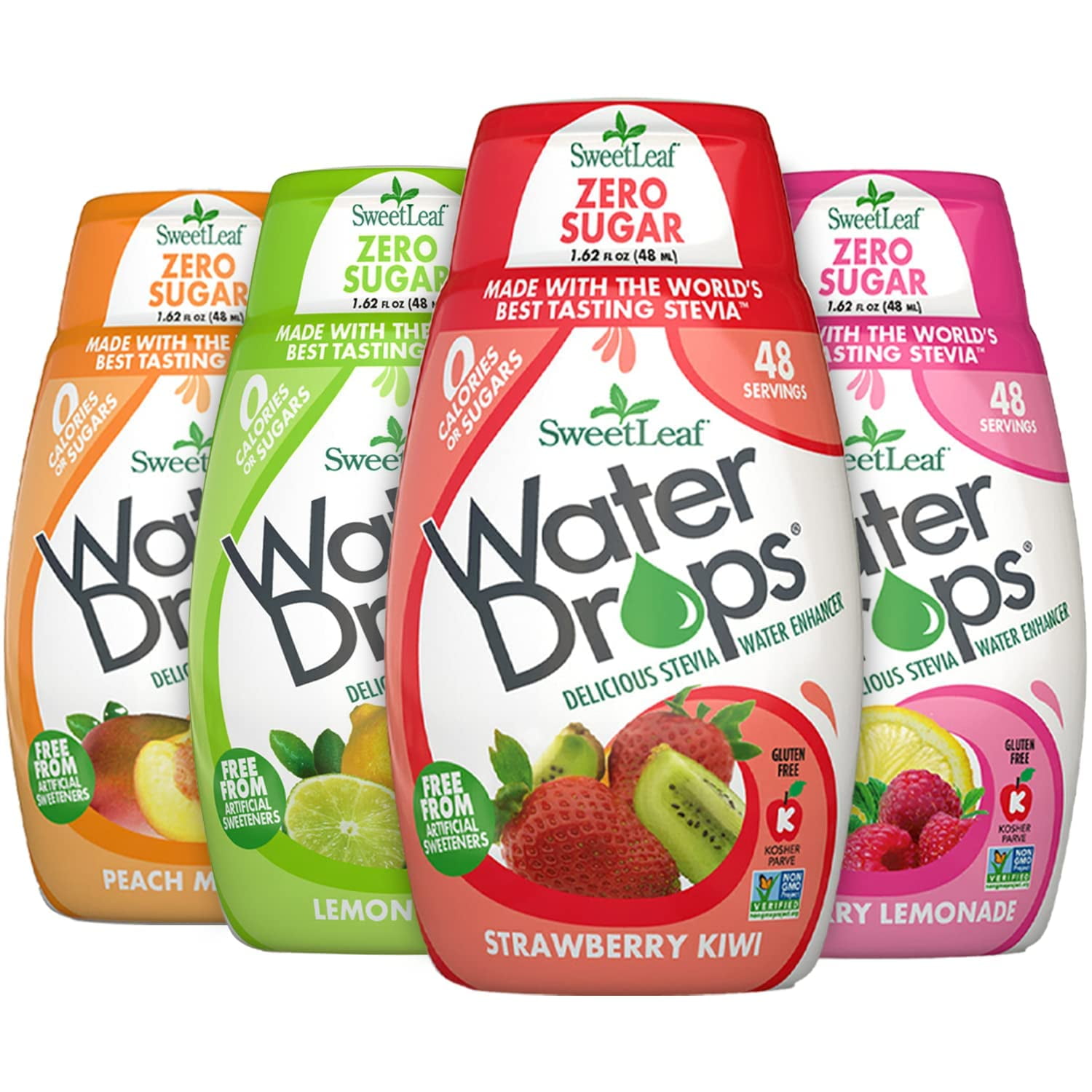 Sweetleaf Stevia Water Drops - Water Enhancer Variety Pack, Sugar Free Stevia Water Flavoring ...