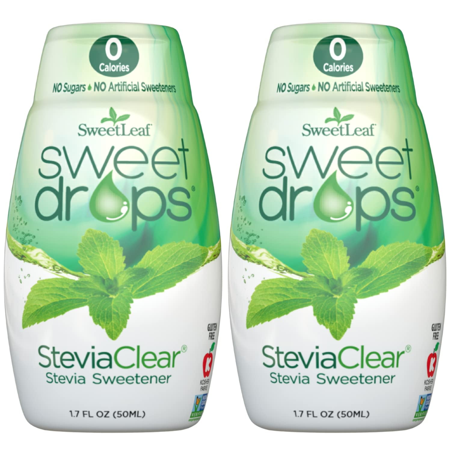 Sweetleaf Steviaclear Sweet Drops - Natural Stevia Liquid Sweetener ...
