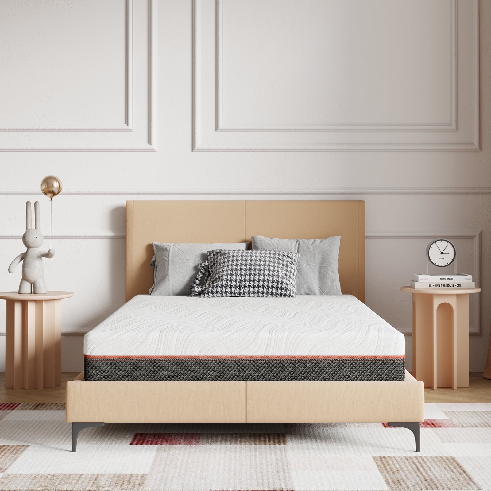 Sweetnight 8" Hybrid of Gel Memory Foam Mattresses Pocket Spring ...