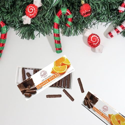 Sweets Candy Milk Chocolate Orange Sticks 2 Pack, Chocolate Orange ...