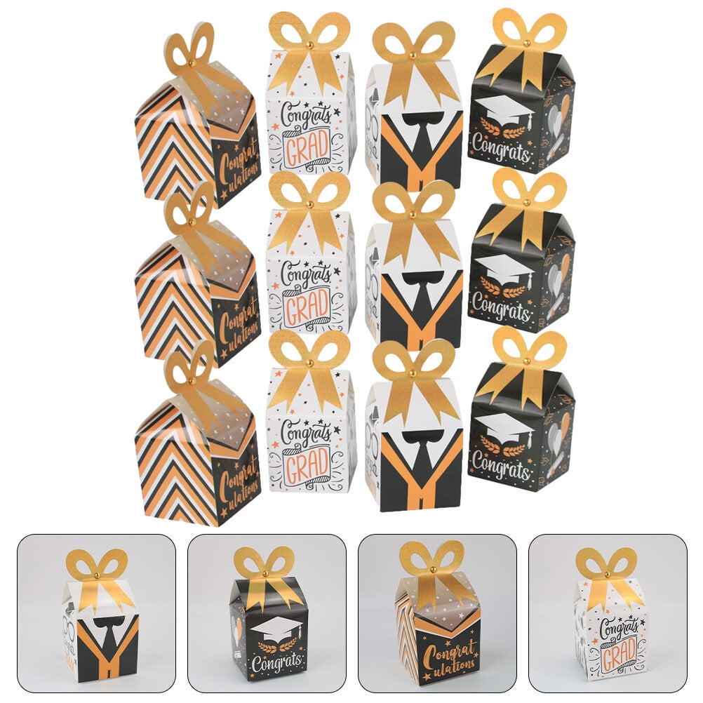 Sweets Container,12Pcs Graduation Party Favors Graduation Candy ...