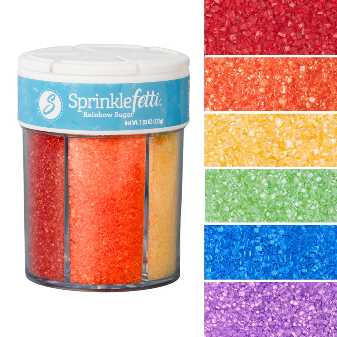 Sweets Indeed Sprinkles 6 VTF5 Cell Edible Sprinkle Mix Jimmies Perfect ...