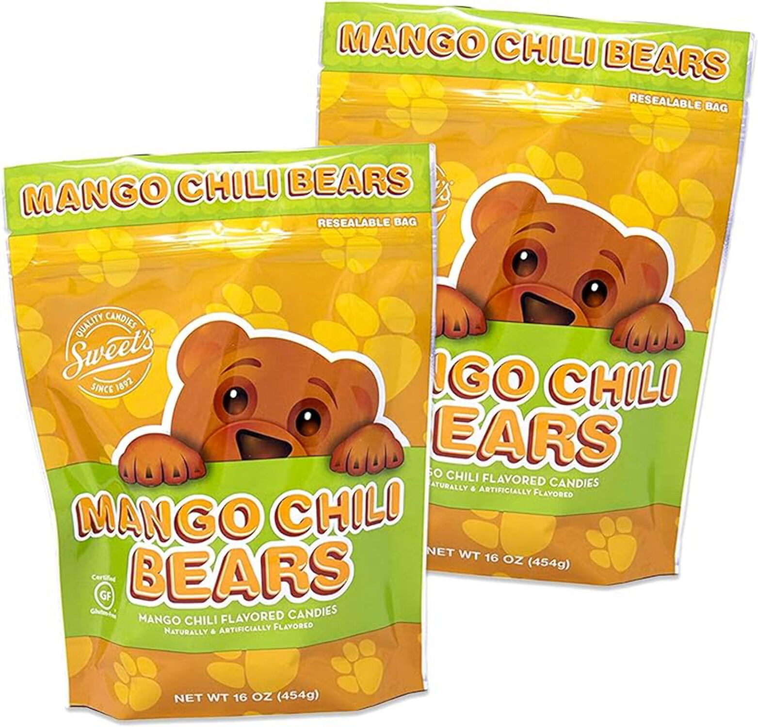 Sweets Mango Chili Bears Pack of 2 - Walmart.com