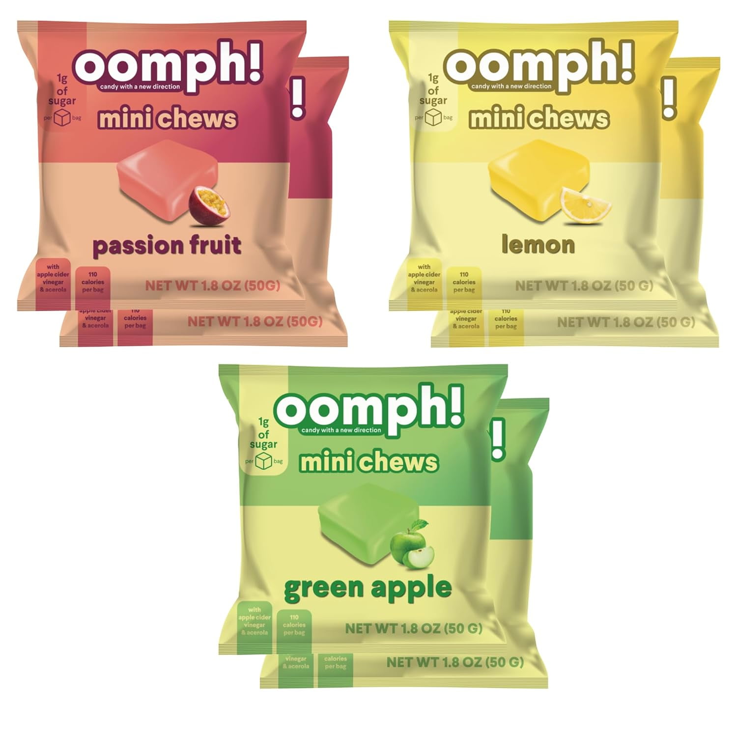 Sweets Mini Chews Low Sugar Fruit Snack - Low Calorie High Fiber Taffy ...