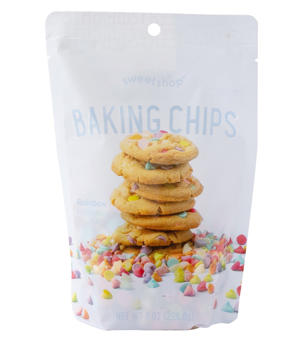 Sweetshop Colorful Rainbow Baking Chips 8oz - Candy Mix for Cookies ...