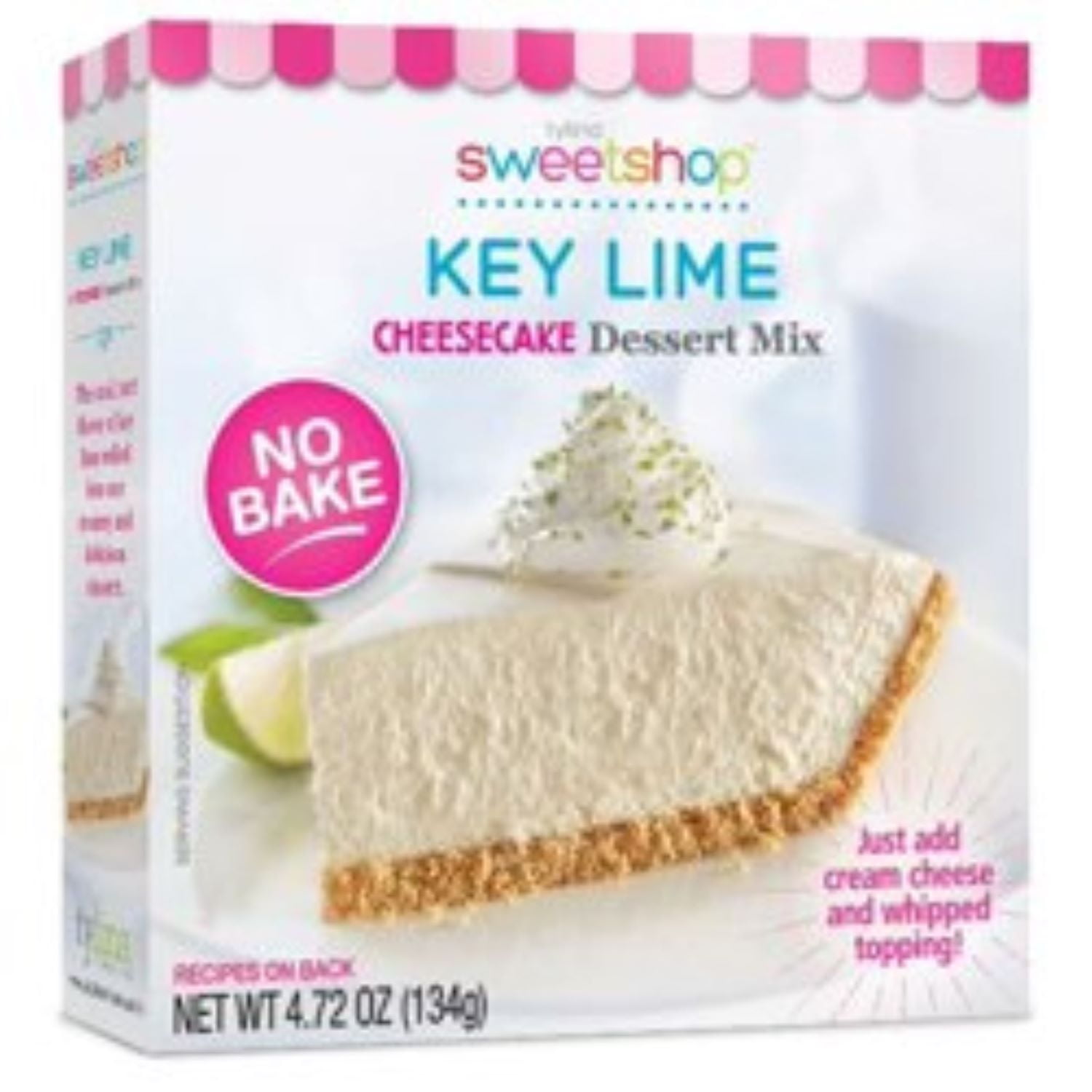 Sweetshop Key Lime Cheesecake & Dip Mix, 4.72oz, Easy to Make - Walmart.com