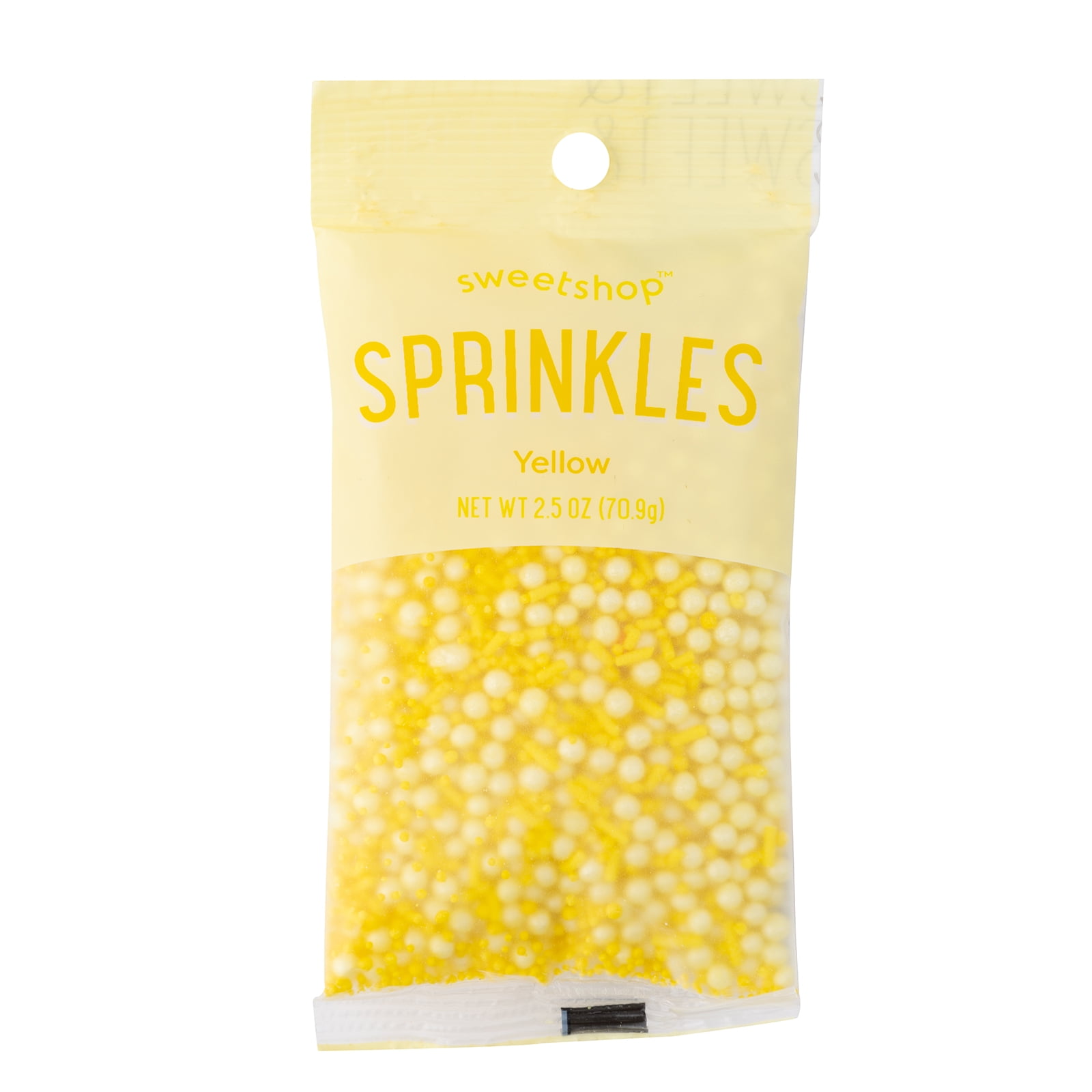 Sweetshop Yellow Sprinkle Mix, 2.5oz - Dessert Toppings - Walmart.com