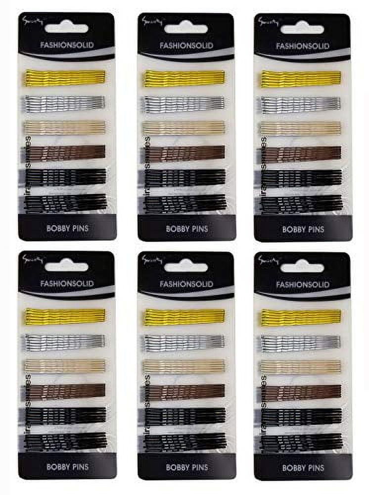 Sweety Bobby Pins Assorted Color 36 x 6pk (216 Count) - Walmart.com